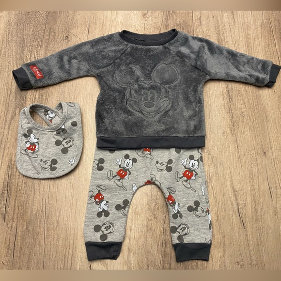Disney | Matching Sets | Disney Baby Mickey Fleece Sweatshirt And ...
